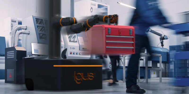 ReBeL robots van igus verlagen de kosten voor KMO's